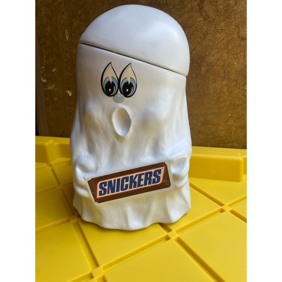Snickers | Accents | Vintage 989 Mars Snickers Halloween Ghost Candy ...